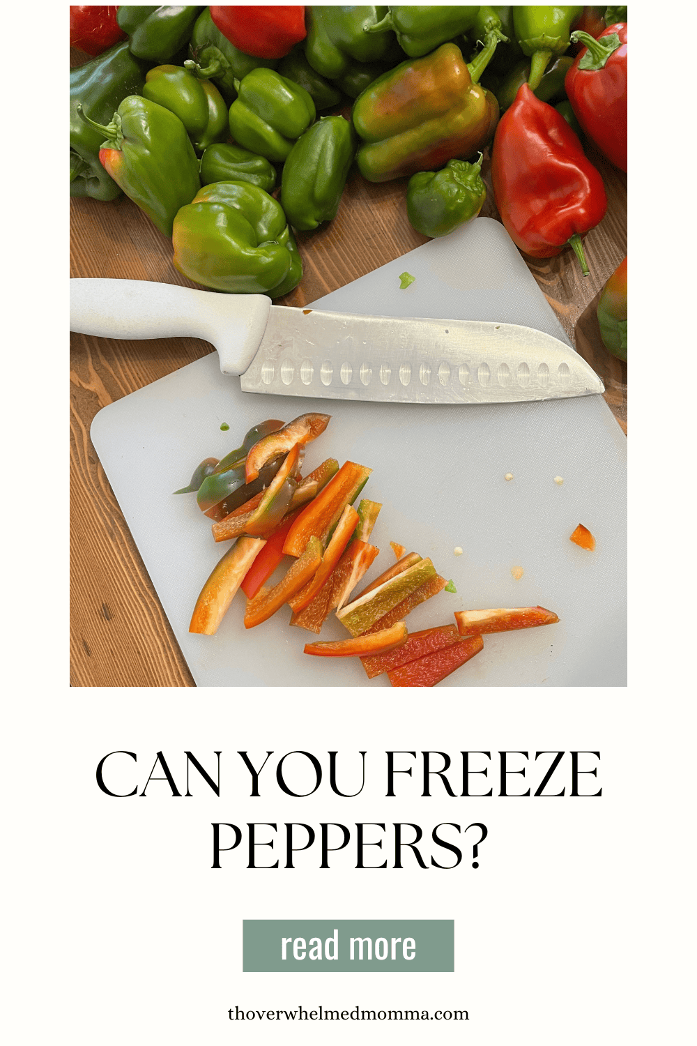 How to Freeze Fresh Peppers: A Simple Guide to Saving Your Peppers Year ...